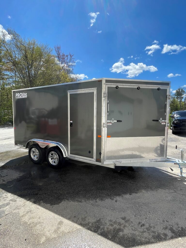 7.5' X 12' Motorcycle Trailer W/ Front Ramp|MOT90-12 - Proline Products LLC